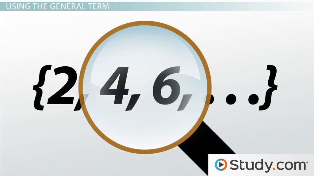 General Term Of An Arithmetic Sequence Overview Formula And Uses Video Worksheets Library
