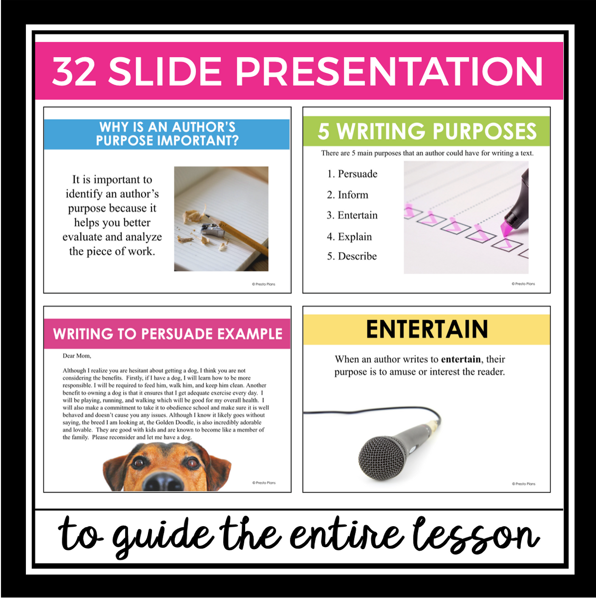 Free authors purpose powerpoint, Download Free authors purpose ...