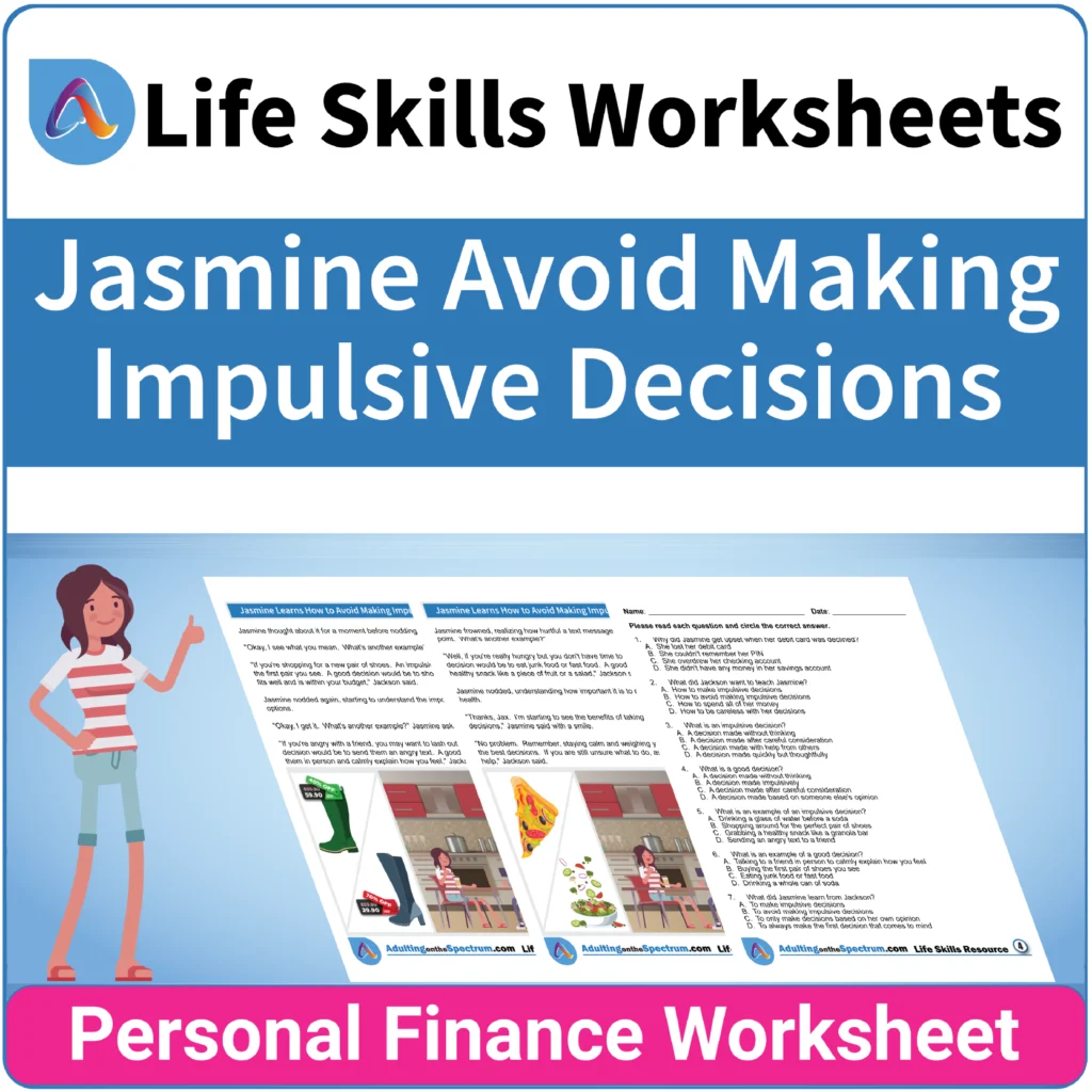 Social Skills Worksheets for Teens and Adults with autism - Worksheets Library