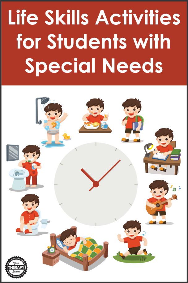Life Skills Activities For Special Needs Students Your Therapy Life Skills Activities For Special Needs Students Your Therapy