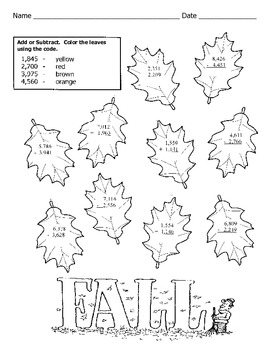 Free autumn maths worksheet, Download Free autumn maths worksheet png ...