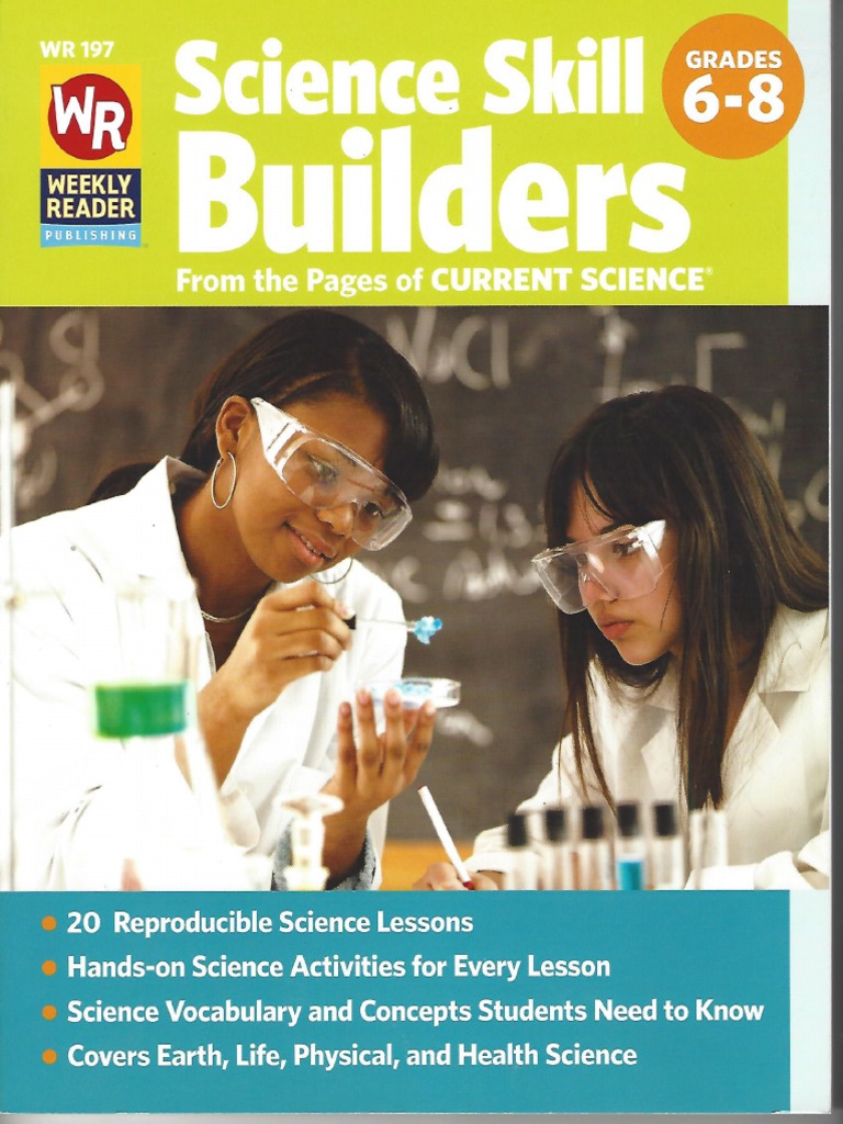 Science Skill Builders (Grades 6 - 8) | PDF - Worksheets Library