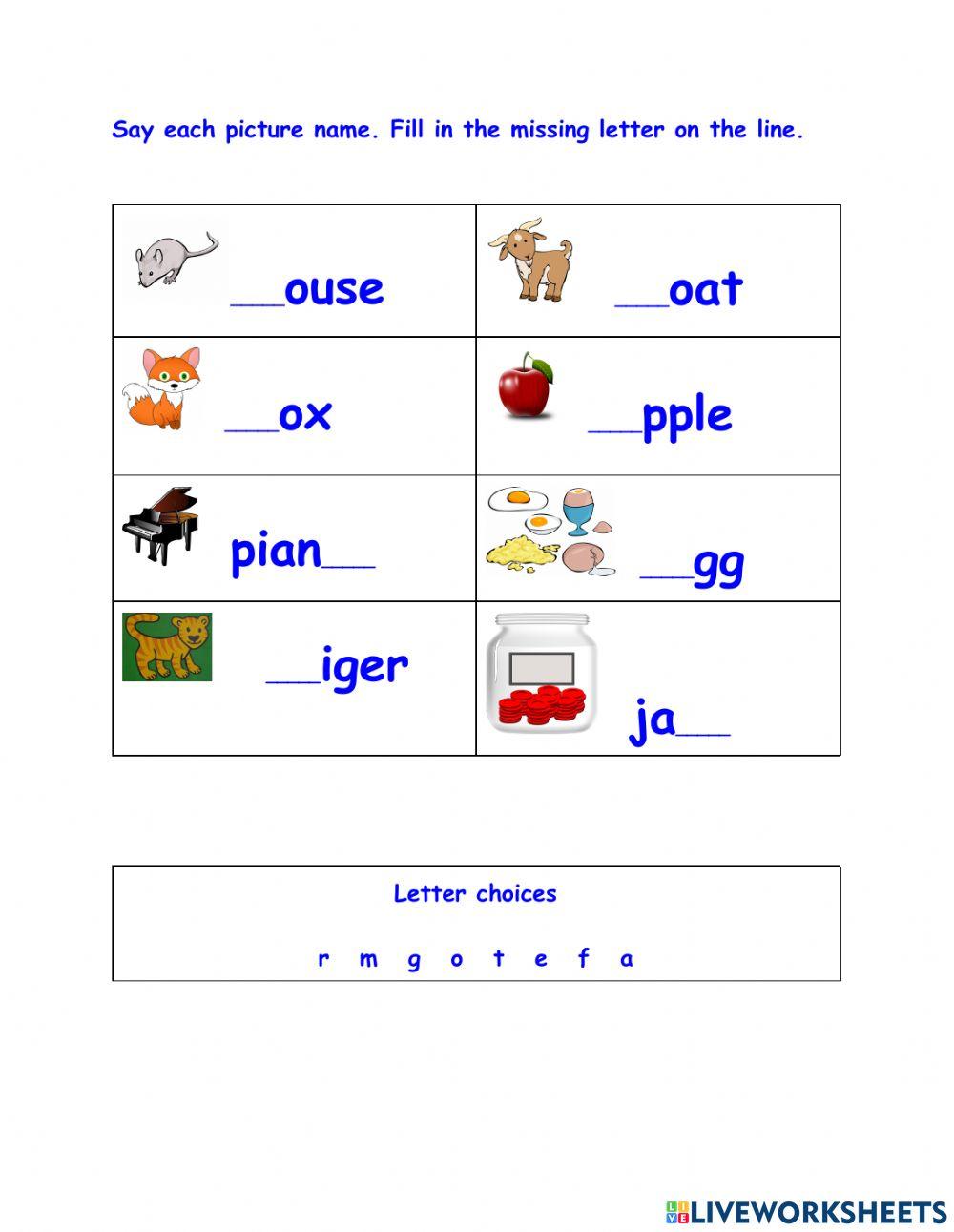 Beginning And Ending Sounds Worksheet Worksheets Library Beginning And Ending Sounds Worksheet Worksheets Library