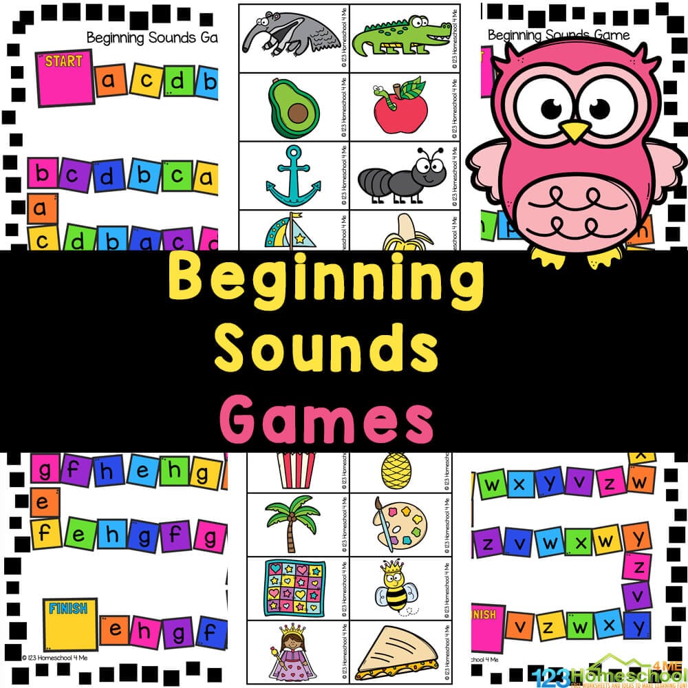 Free and fun beginning sounds worksheets for preschools - Worksheets Library