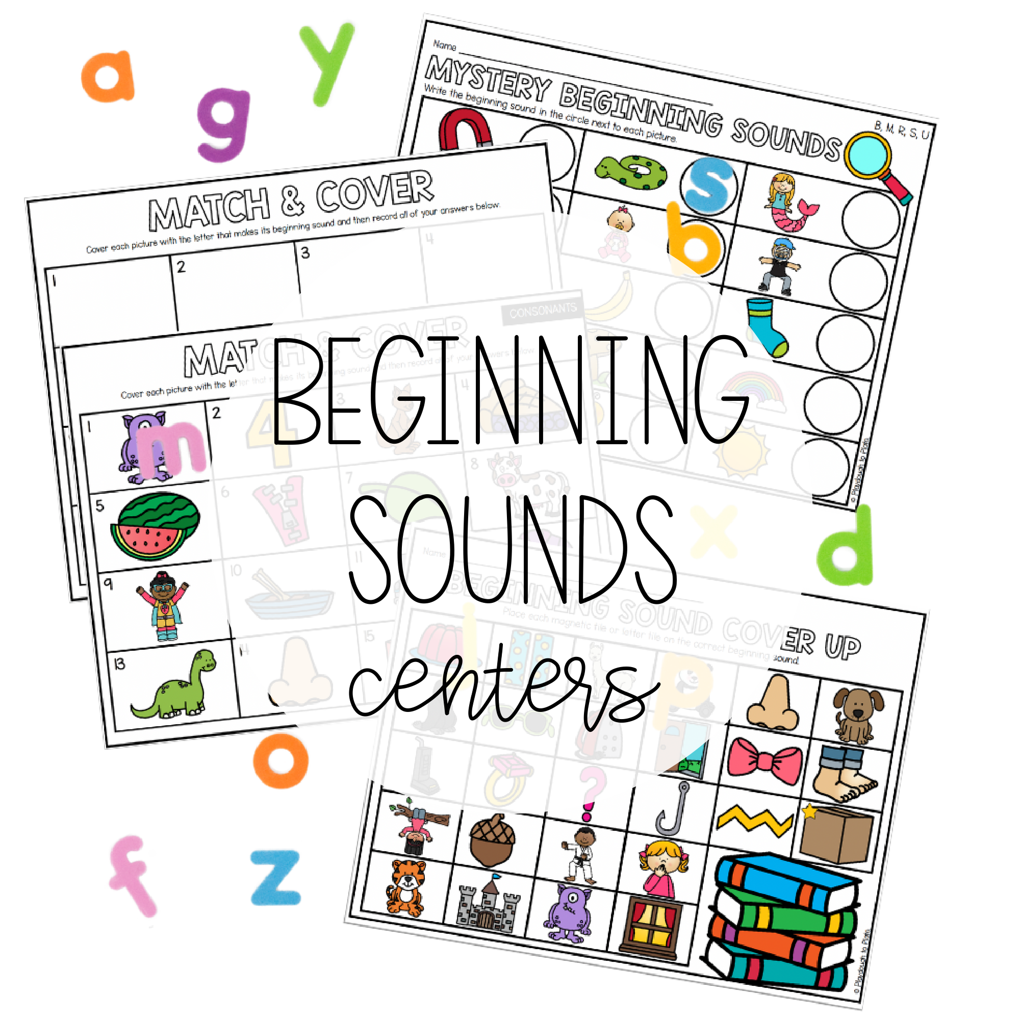 Beginning Sound Centers - Worksheets Library