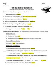 Bill Nye The Science Guy - MOTION (Video Guide) | Teaching Resources ...