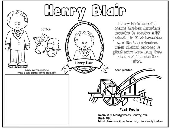 Black History Month Worksheets, Famous Inventors, Black Inventors ...