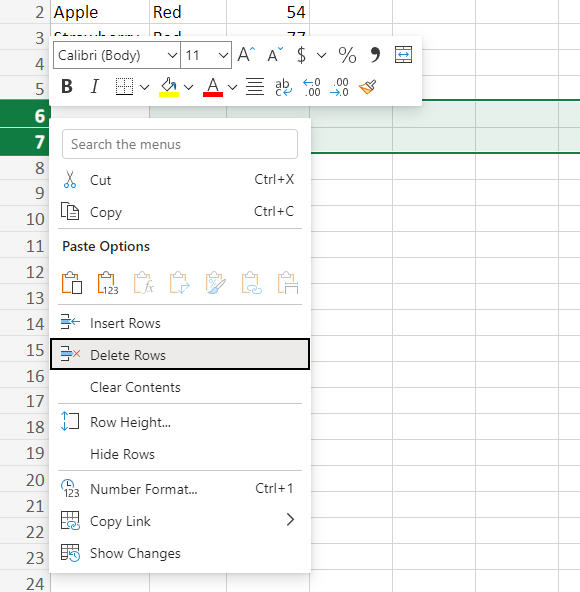 How to delete blank rows in Excel Online - Worksheets Library