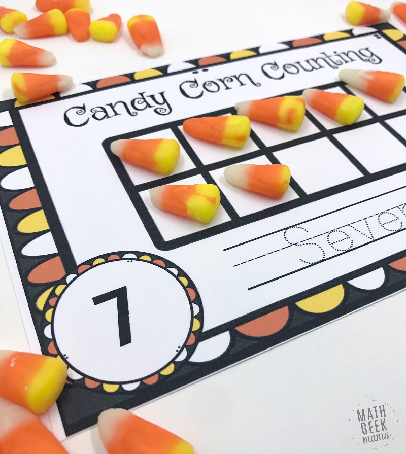 Candy Corn Math: Hands On Activities {With FREE Printables ...