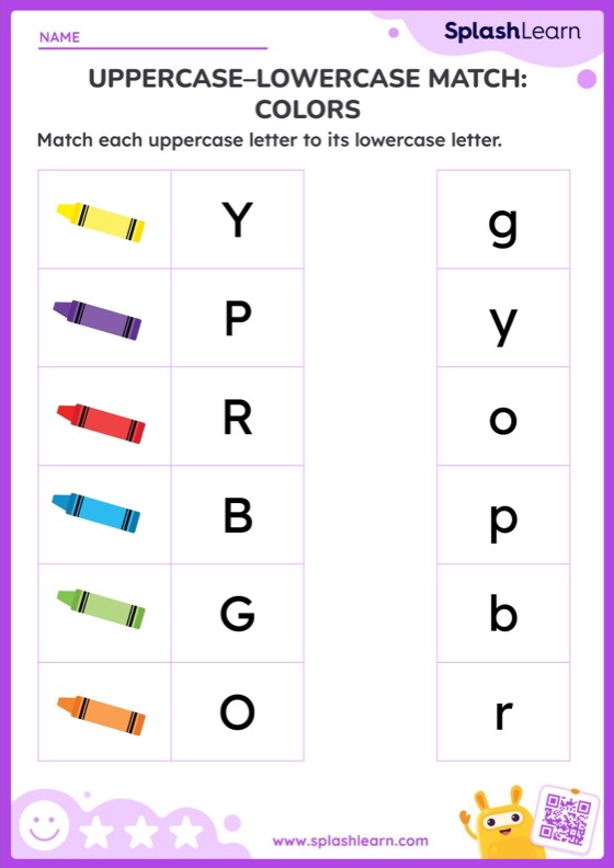 Free capital and lowercase letters worksheet, Download Free capital and lowercase letters ...