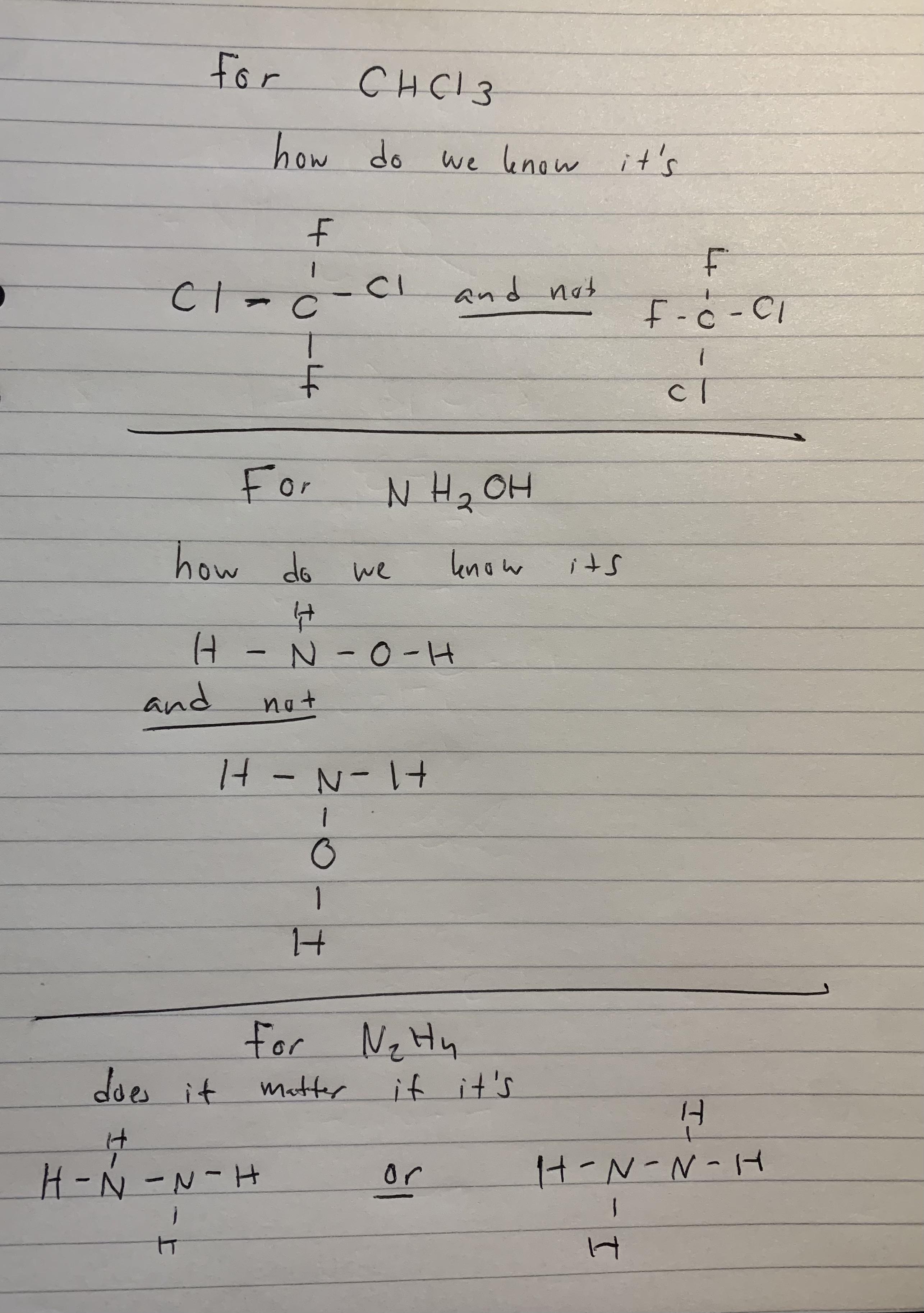 High School Chemistry] Did a worksheet on molecule structure and ...