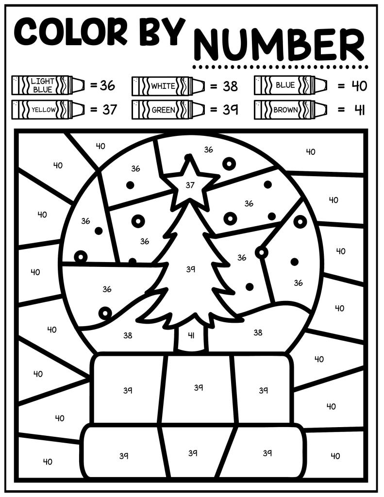 Free Christmas Color By Number Worksheet Download Free Christmas Color Free Christmas Color By Number Worksheet Download Free Christmas Color