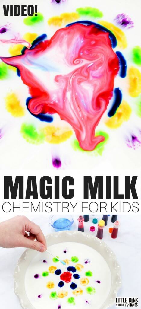 Magic Milk Science Experiment | Little Bins for Little Hands ...