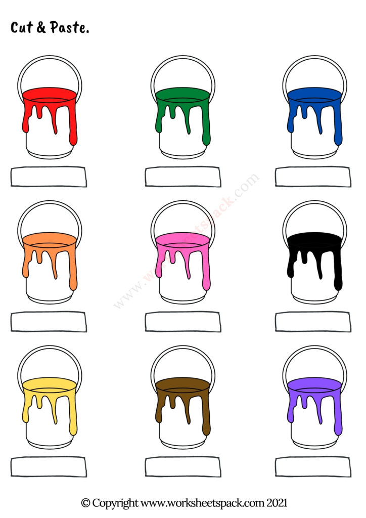 Color activities for preschool - worksheetspack - Worksheets Library