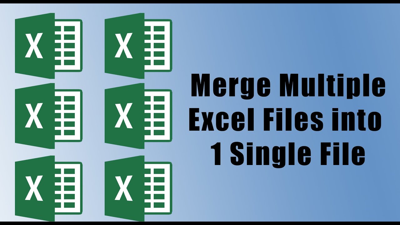 Merge Multiple Excel Files Into 1 File In Just Few Seconds