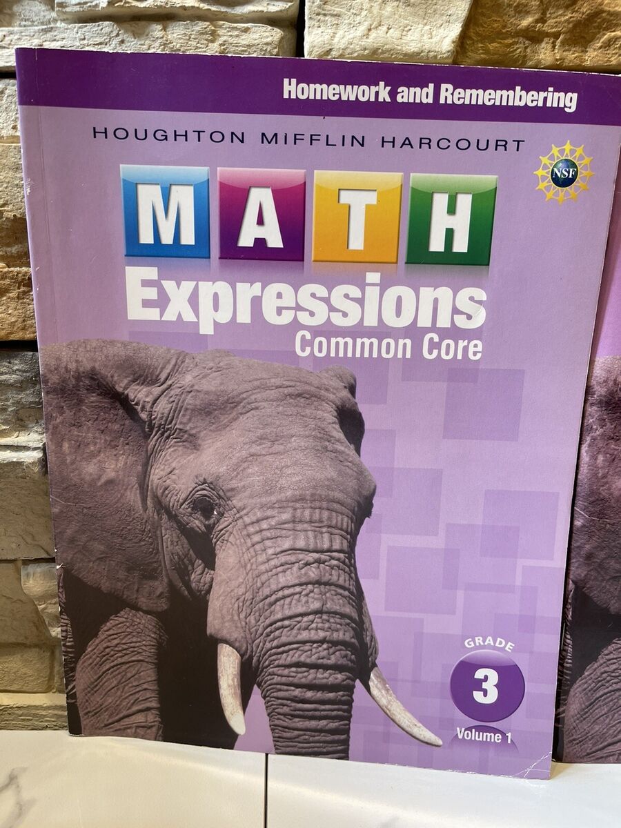 New Math Expressions Common Core Grade 3 Volume 1&2 Homework And ... - Worksheets Library