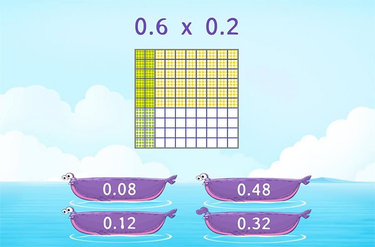 Free Common Core Worksheet Multiplying Decimals Using Area Model