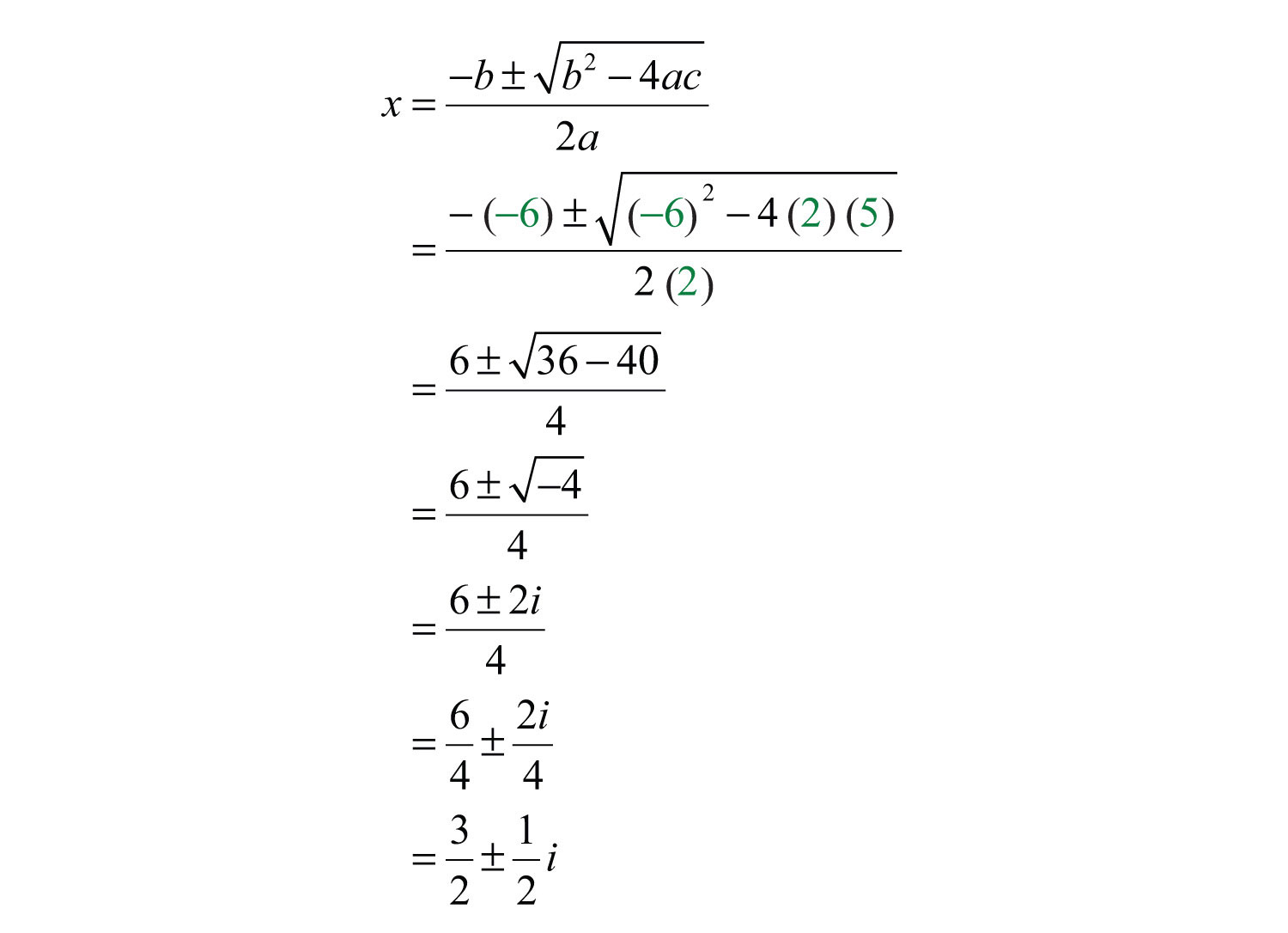 Introduction To Complex Numbers And Complex Solutions Worksheets Library