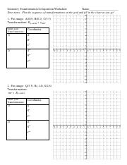 06 - Composition of transformations.pdf - Geometry Transformation ... - Worksheets Library