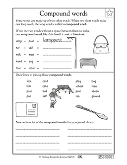 Free compound words worksheet 2nd grade, Download Free compound words ...