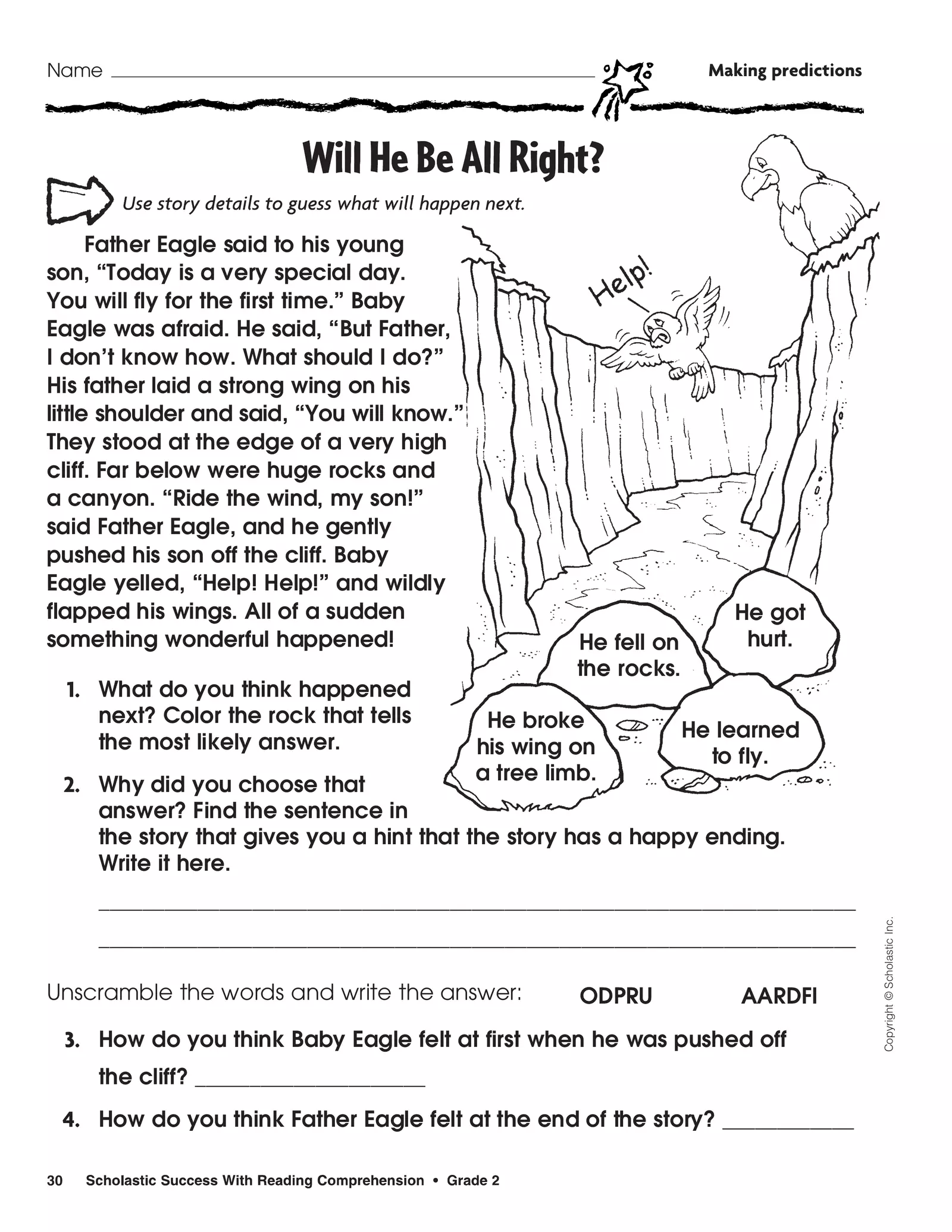 Daily Reading Comprehension Grade 7 Week 20 Interactive Worksheet