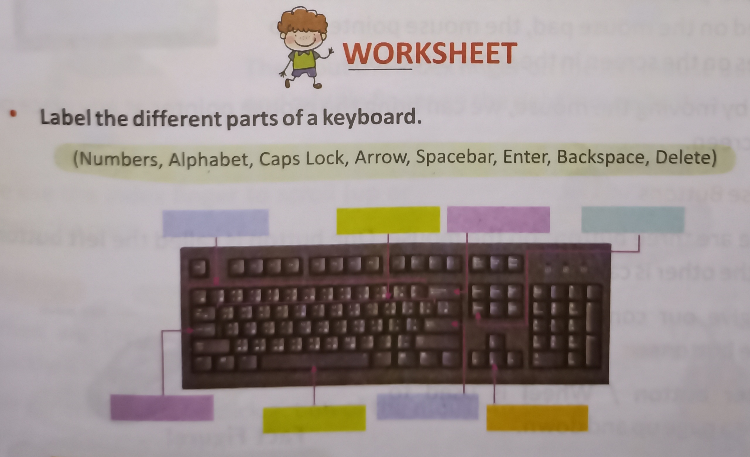 computer keyboard - ESL worksheet by julienmalubag - Worksheets Library