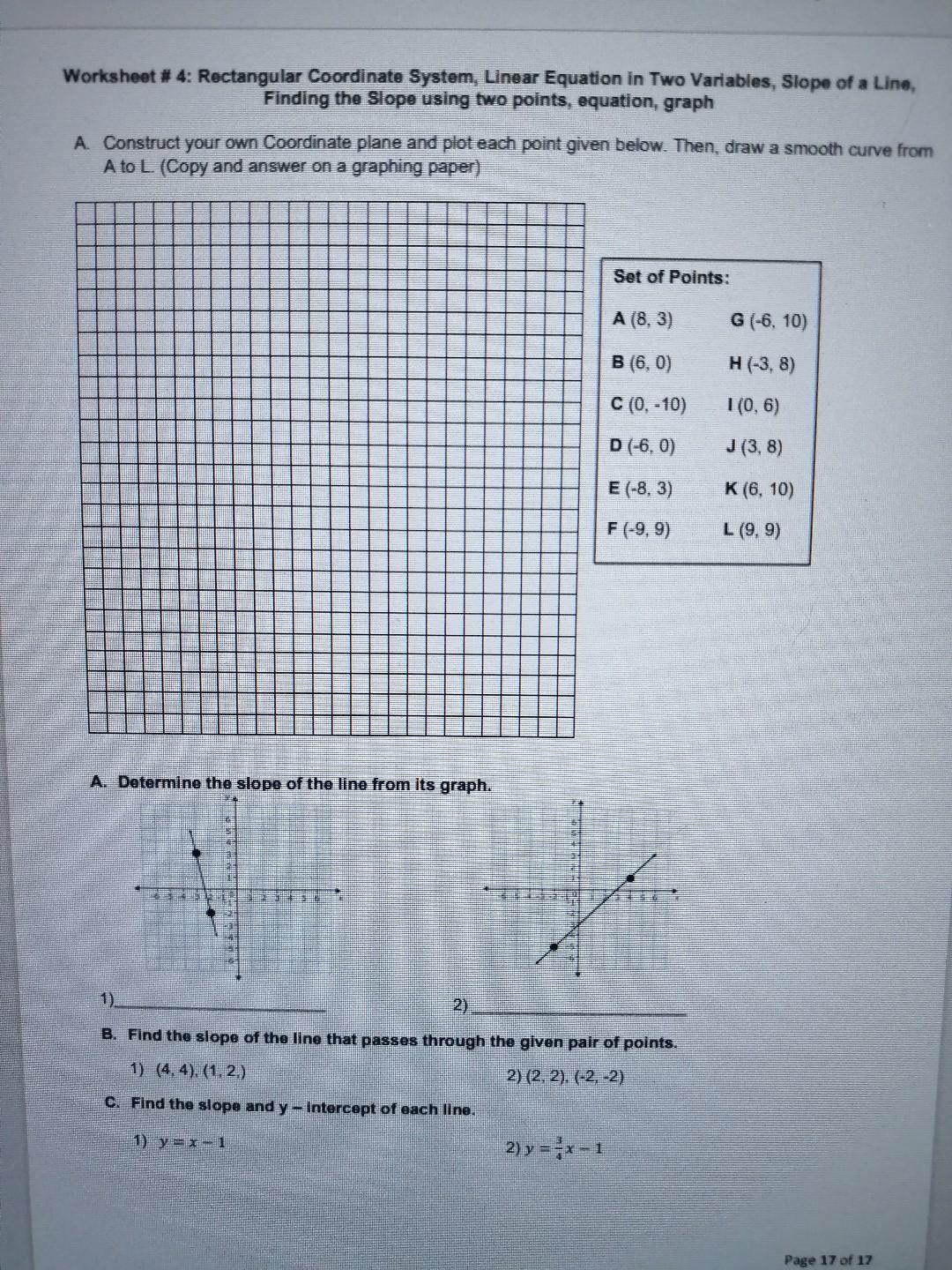 Graphing Worksheets | Graphing Worksheets for Practice - Worksheets Library