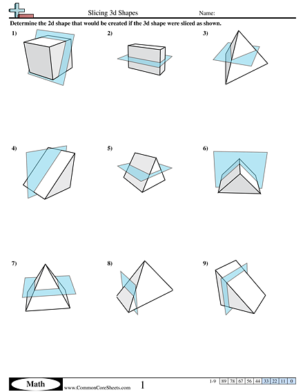 7.g.3 Worksheets | Free - CommonCoreSheets - Worksheets Library