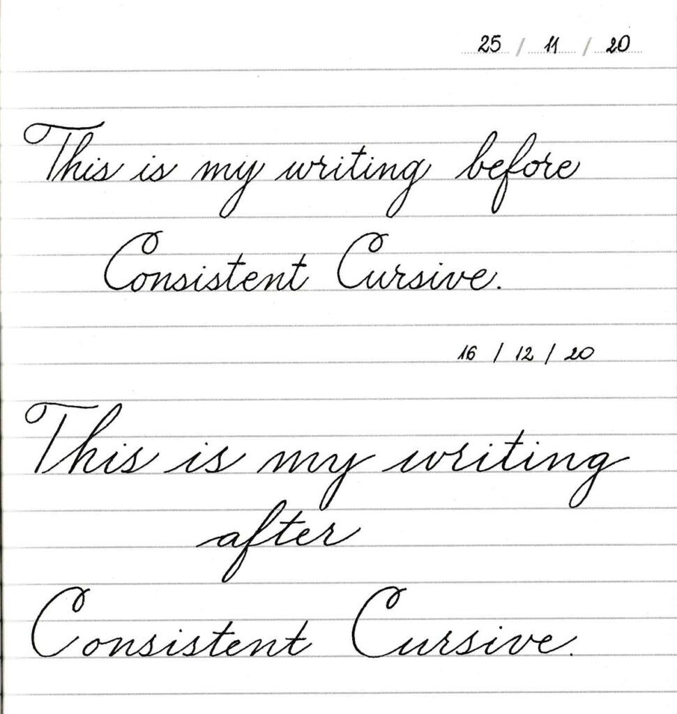 Learn to Write Cursive - Consistent Cursive - Worksheets Library
