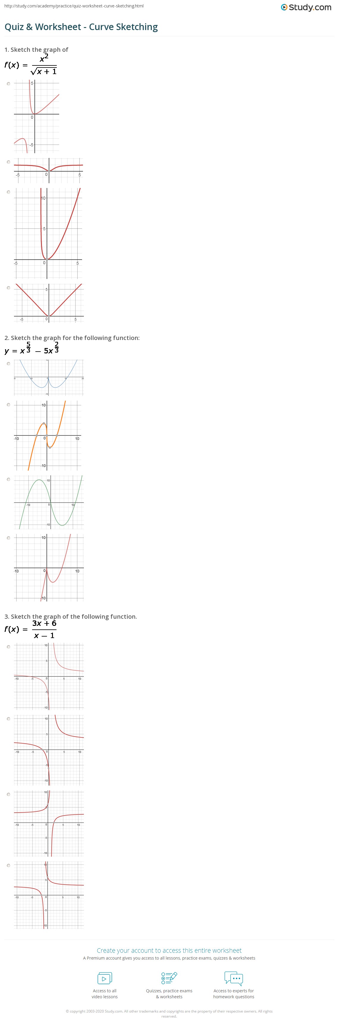 Sketching Of Derivative Curve From Function Curve It Is In Ap