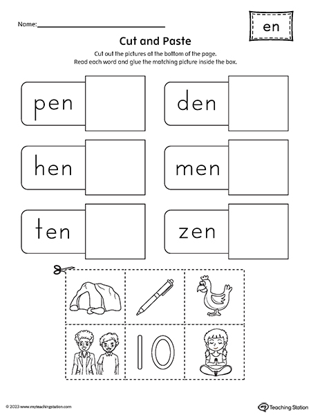 CVC Word Sorting Worksheets - Worksheets Library