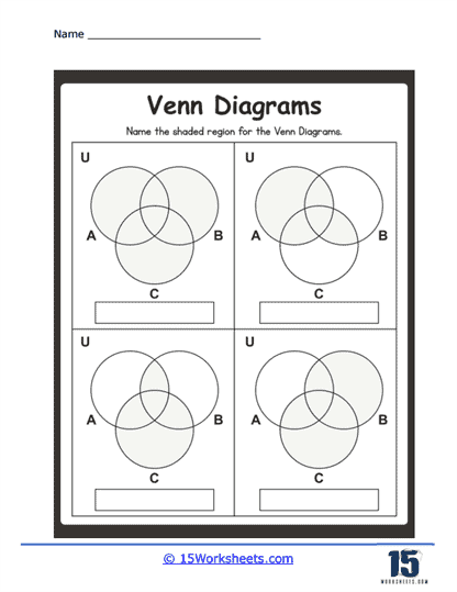 Venn Diagrams Worksheets - 15 Worksheets.com - Worksheets Library
