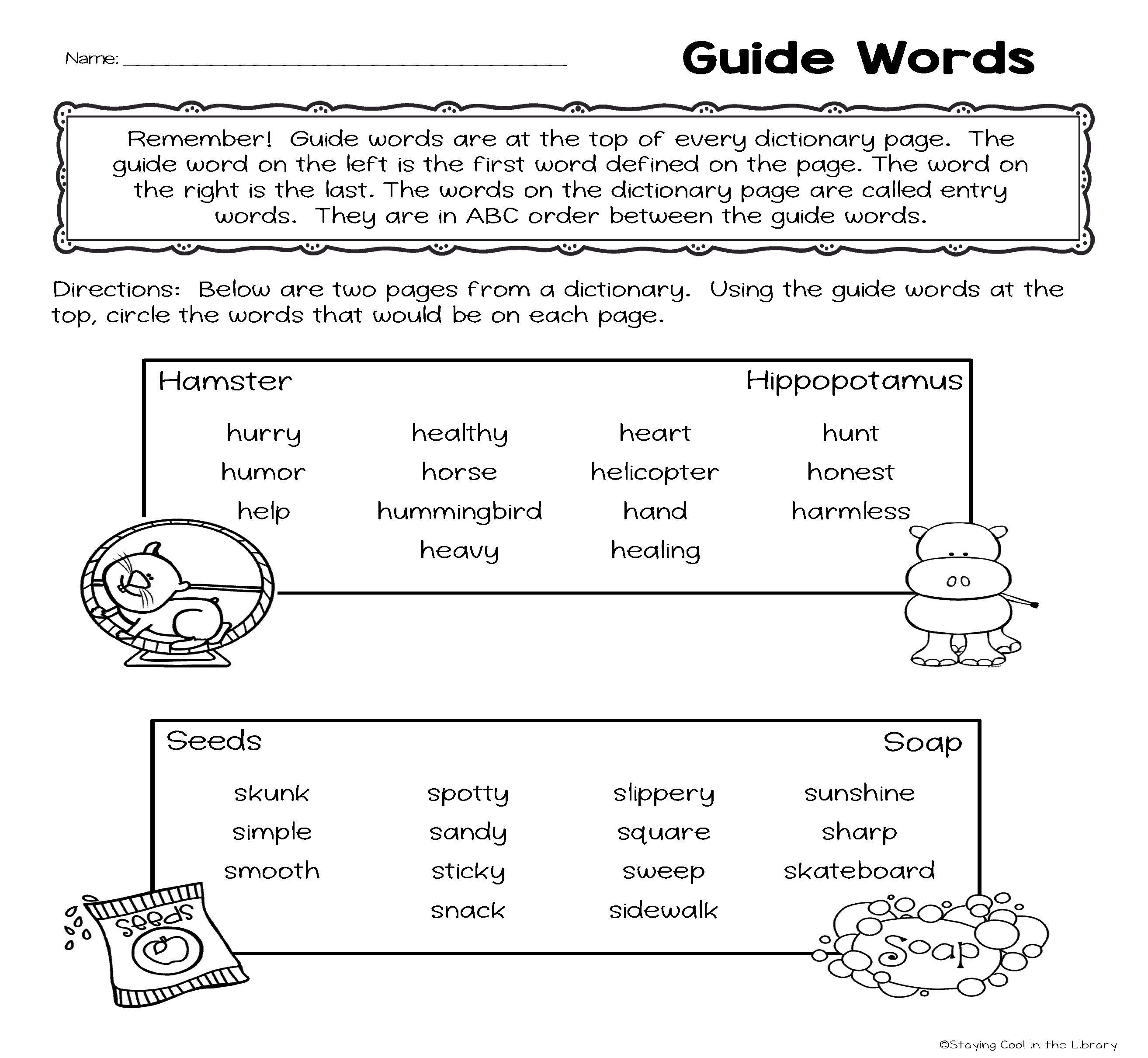 Free dictionary skills worksheet 2nd grade, Download Free dictionary ...