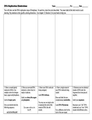 Dna Replication Practice Worksheet: Complete with ease | airSlate ...