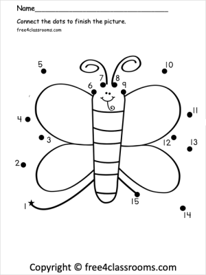 Dot to Dot - Numbers 1 to 20 Archives FREE and No Login ...