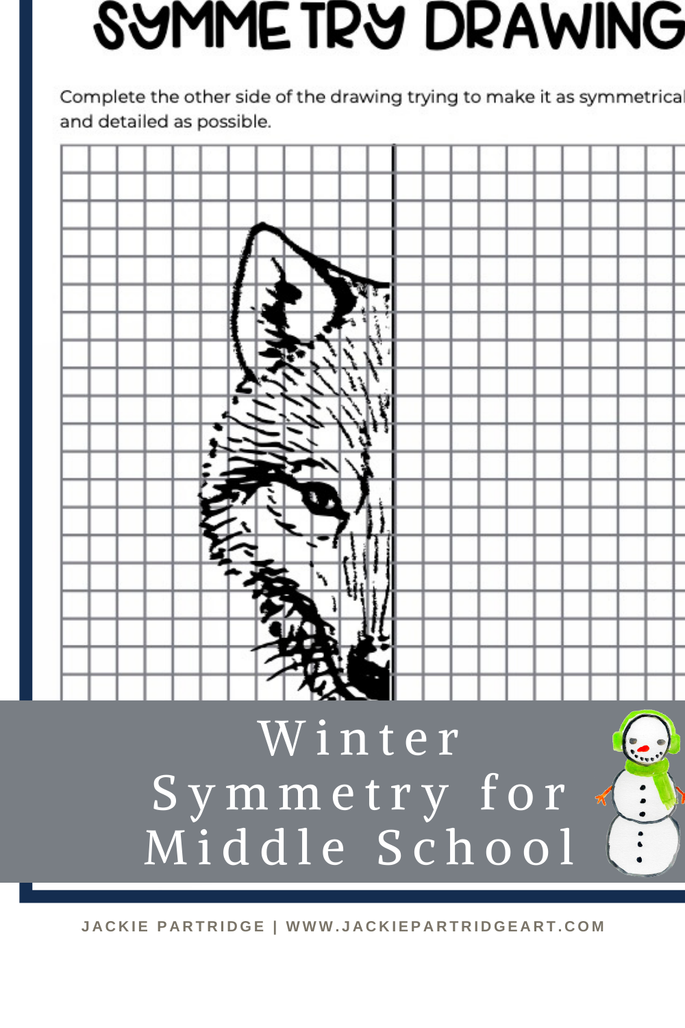 Summer - Symmetry Drawing | Planerium - Worksheets Library