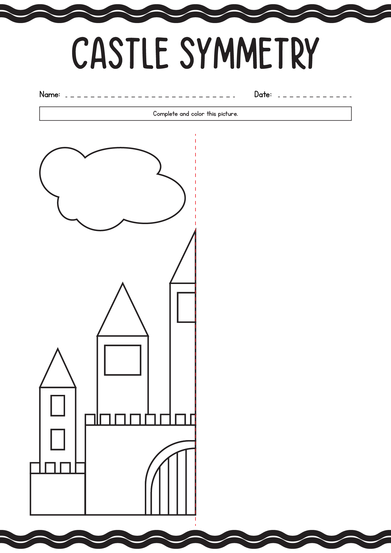 11 Drawing Symmetry Worksheets - Free PDF at worksheeto.com ...