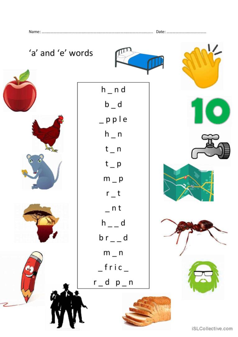 Long e vowel sound worksheet | Live Worksheets - Worksheets Library