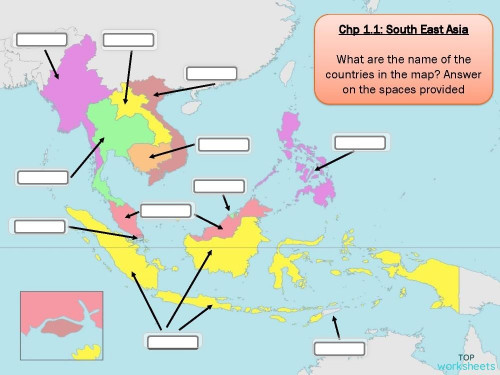 Year 8 Week 1 South East Asia Work. Interactive worksheet ...