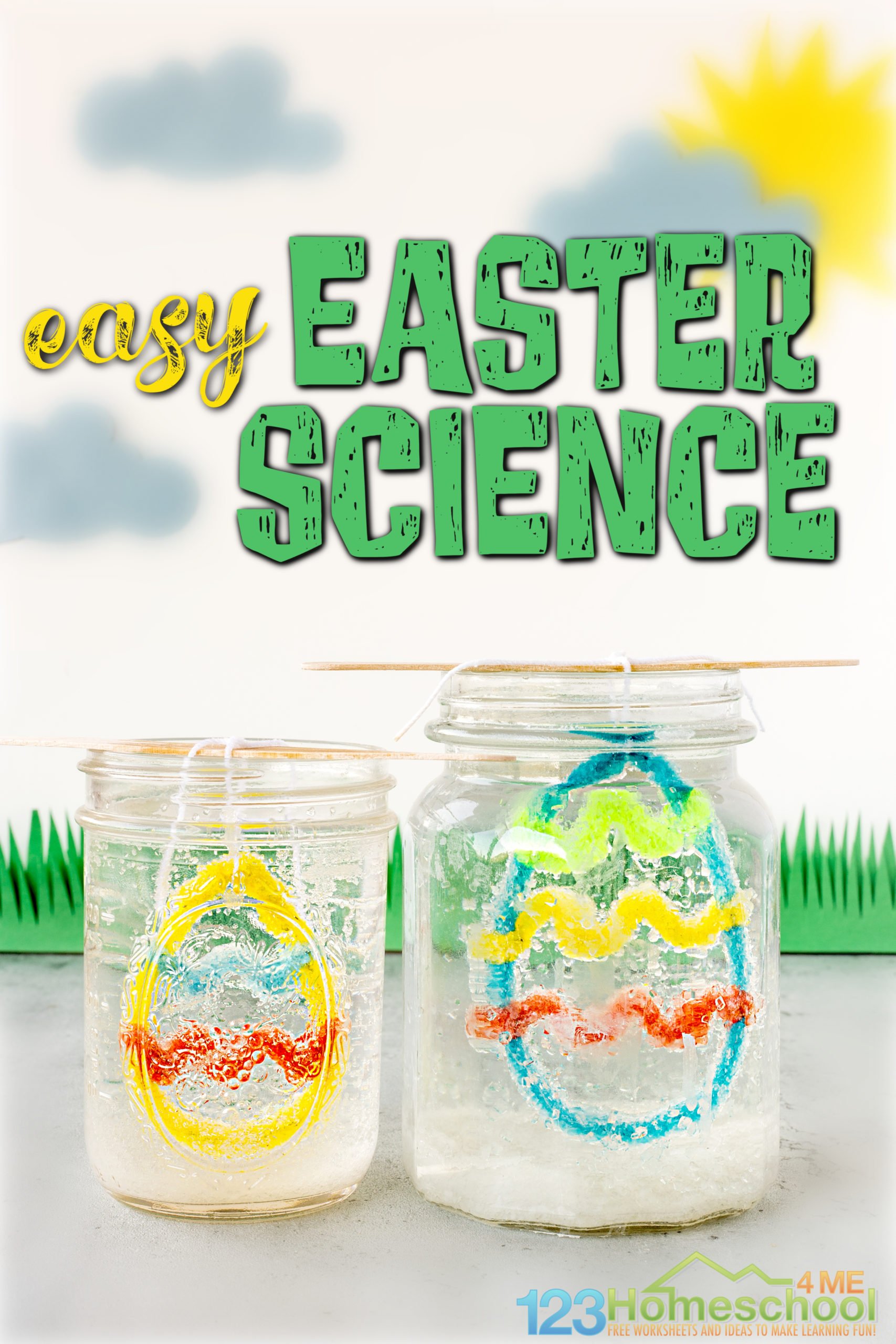 Grow an Easter Egg Science Experiment and Activities - Worksheets Library