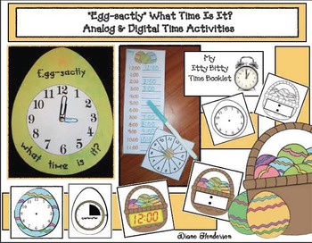 Winter Themed Telling Time Worksheets! (4 Printable Versions ...