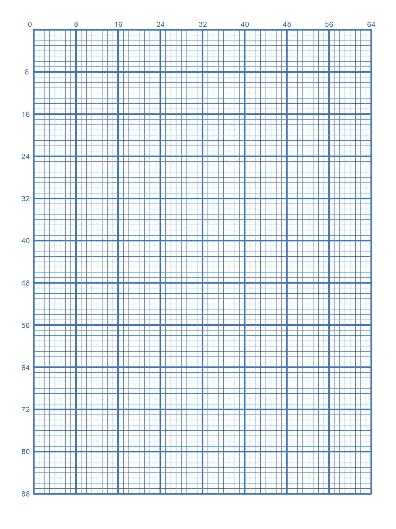 Free easy printable graph paper, Download Free easy printable graph ...