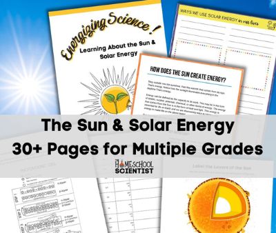 How Does the Sun Create Energy - The Homeschool Scientist - Worksheets ...