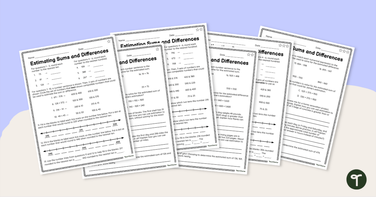Estimating Differences In Fractions