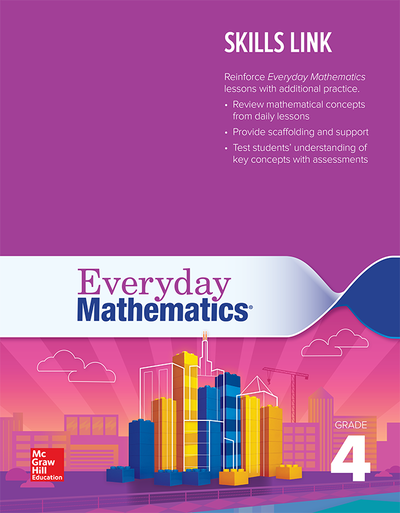 Everyday Mathematics 4: Grade 4 Skills Link Teachers Guide - Worksheets ...