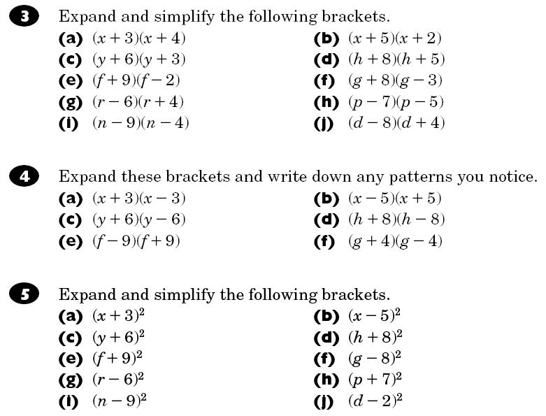Brackets | Maths Teaching - Worksheets Library