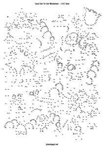 Connect the dots worksheet with 451 points - Worksheets Library