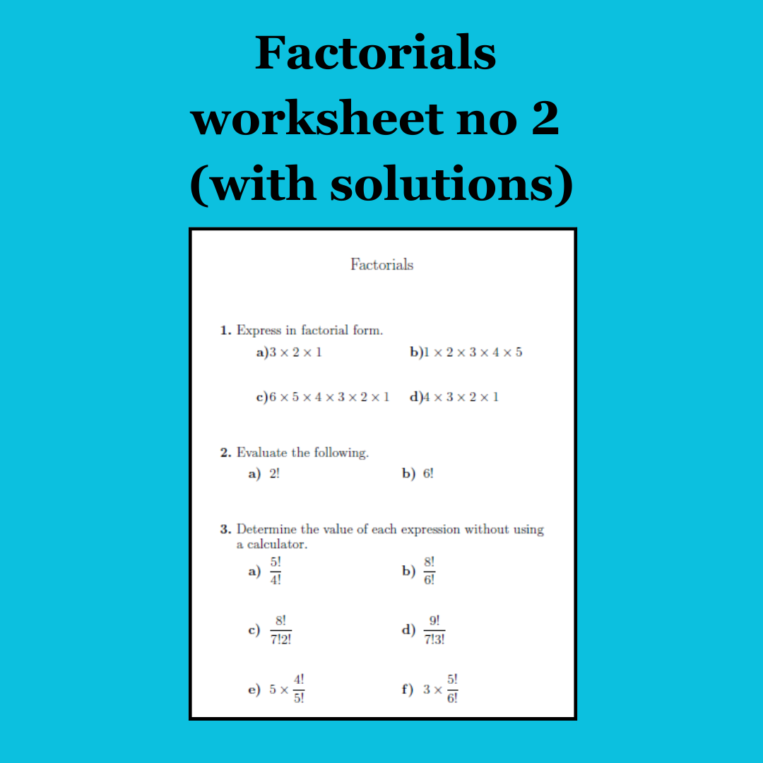 Solved Factorials Worksheet Assignment Simplify No Chegg Solved Factorials Worksheet Assignment Simplify No Chegg