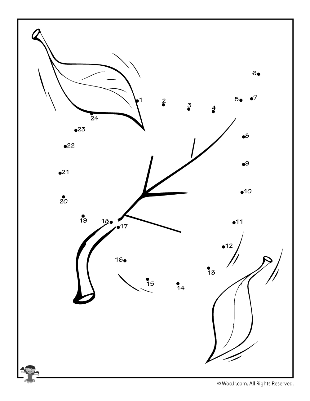 Printable Fall Dot to Dots | Woo! Jr. Kids Activities : Childrens ...