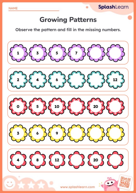 Find the Pattern Worksheet: Free Printable PDF for Children - Worksheets Library